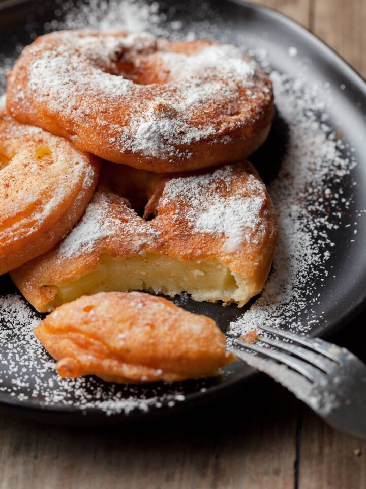 Gluten Free Apfelringe (Fried Apple Rings) - The Gluten Free Austrian