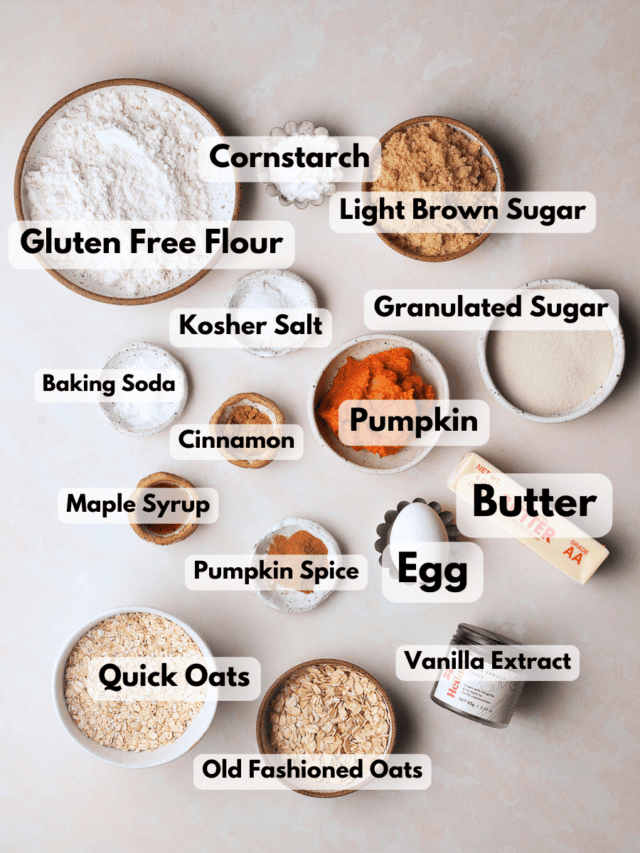 Gluten Free Pumpkin Oatmeal Cookies - The Gluten Free Austrian