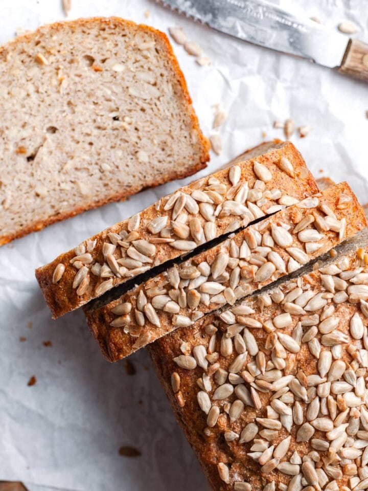 Gluten Free Sunflower Seed Bread (Sonnenblumenbrot) - The Gluten Free ...