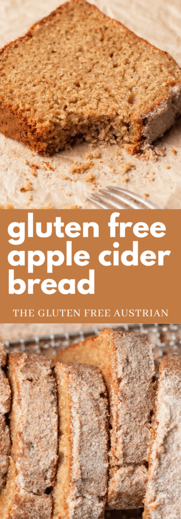 Gluten Free Apple Cider Donut Bread - The Gluten Free Austrian