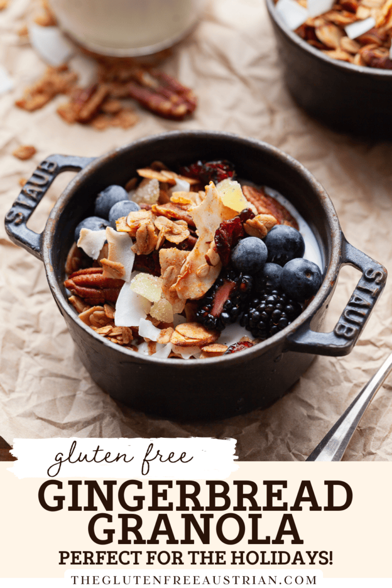 Gluten Free Gingerbread Granola - The Gluten Free Austrian