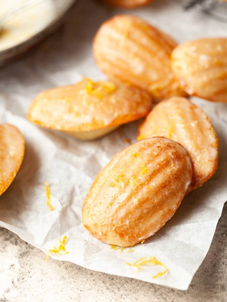 Gluten Free Lemon Madeleines - The Gluten Free Austrian