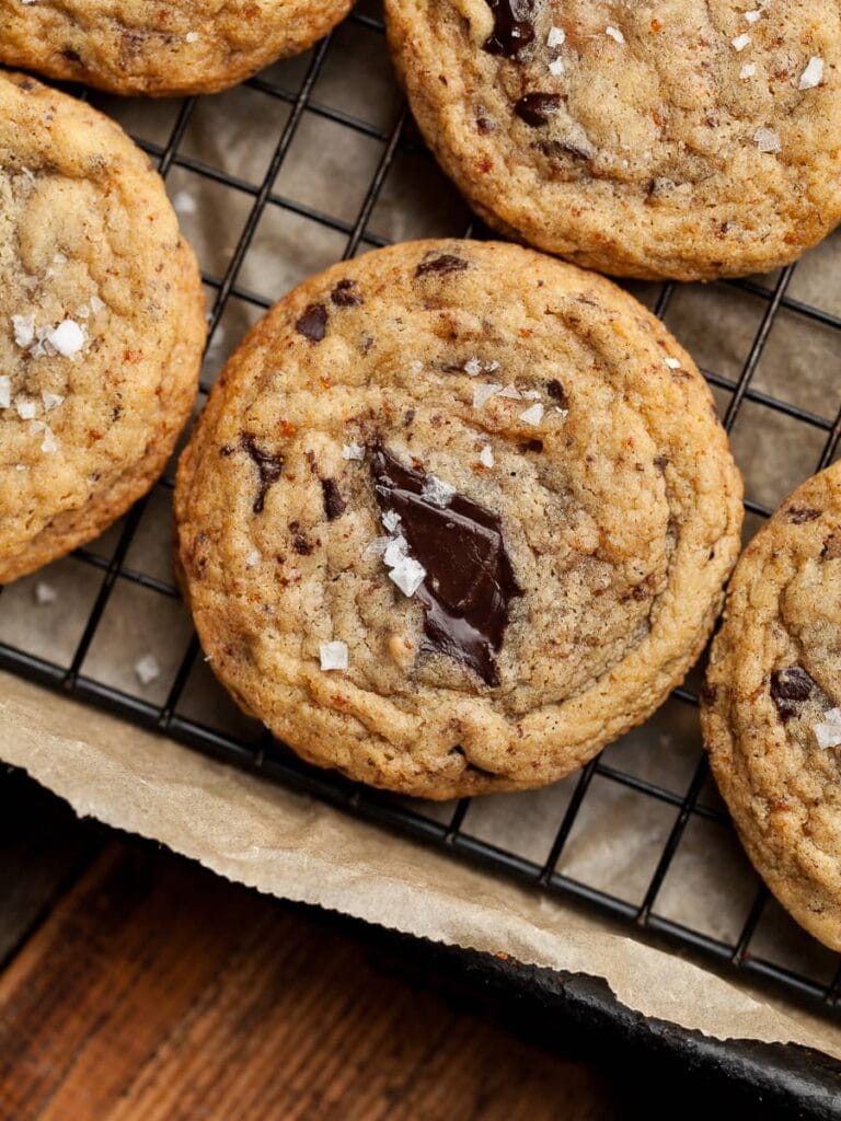 Gluten Free Brown Butter Chocolate Chip Cookies - The Gluten Free Austrian